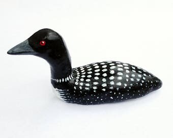 Loon sculpture | Etsy