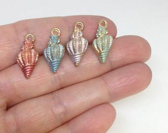 Cowrie shell charm | Etsy