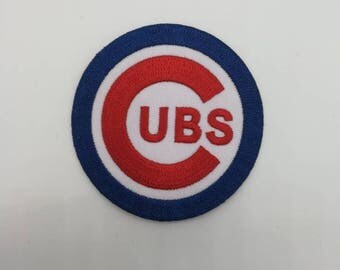 Chicago cubs patch | Etsy