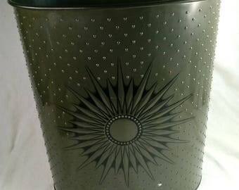 Vintage trash can | Etsy