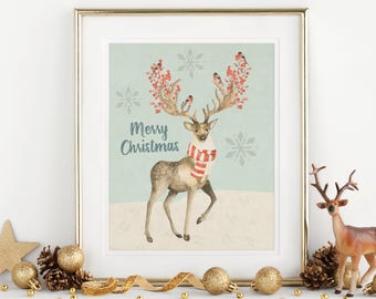 Christmas wall decor | Etsy