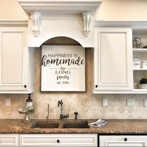 Large kitchen sign wooden kitchen sign Kitchen wall decor