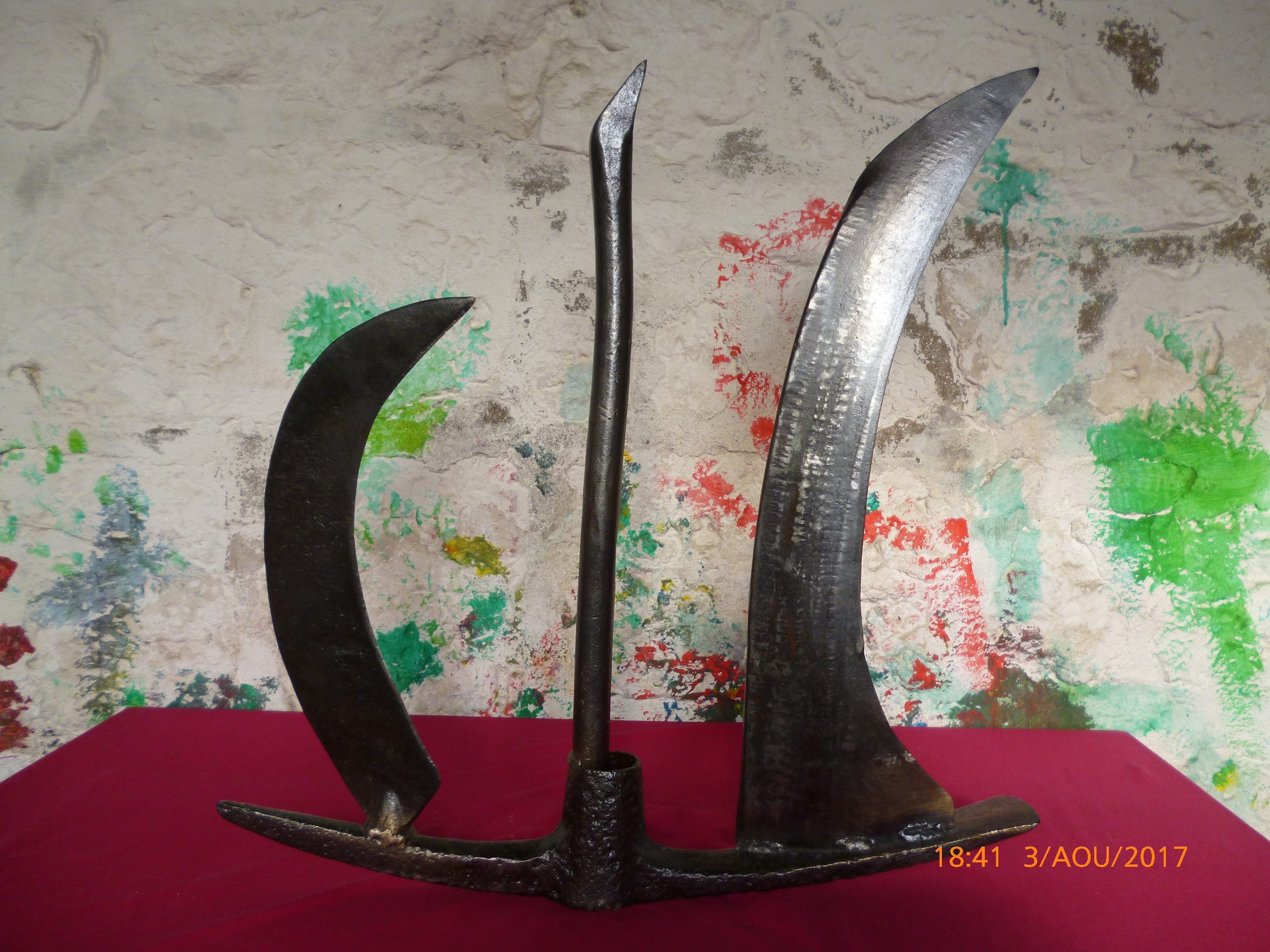 sculpture voilier-sculpture bateau-sculpture metal-voilier