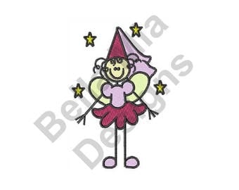 Fairy stick figure | Etsy