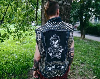 Punk jacket | Etsy