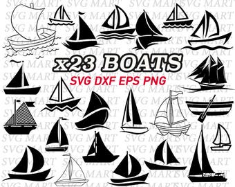 Boat svg | Etsy