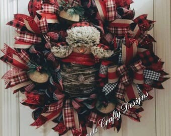 Rustic snowman | Etsy