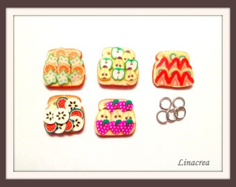 Miniature Food Dollhouse Fresh Bakery Bread