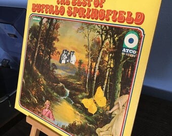 Buffalo Springfield 1967 68 Rock Art Concert Poster