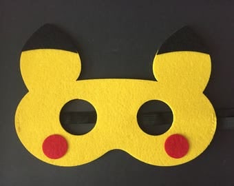 Pikachu mask | Etsy