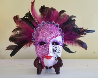 Plaster mask | Etsy