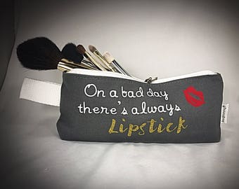 Makeup brush bag | Etsy