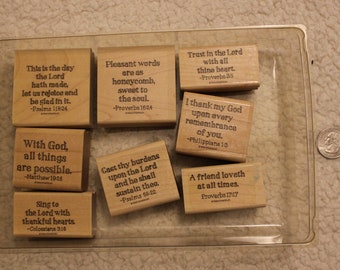 Vintage scripture | Etsy