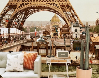 French wallpaper | Etsy