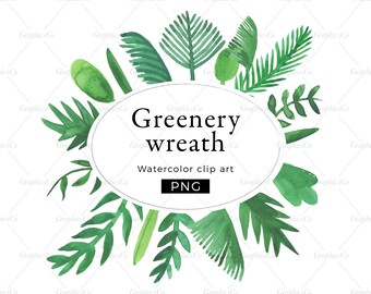 Greenery graphics | Etsy
