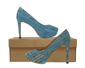 Turquoise shoes | Etsy