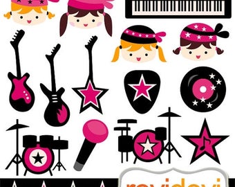 Guitar clipart | Etsy