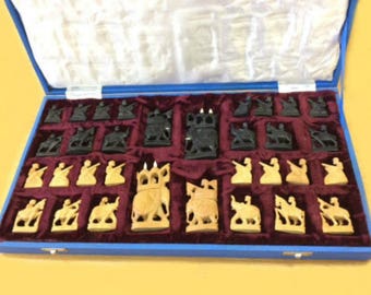 Indian chess set | Etsy