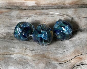 Dichroic beads | Etsy