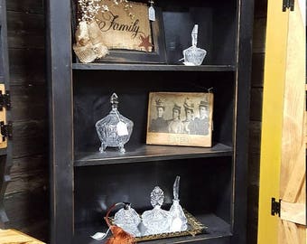 Primitive bookcase | Etsy