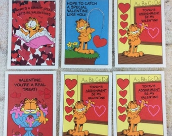 Garfield cards | Etsy