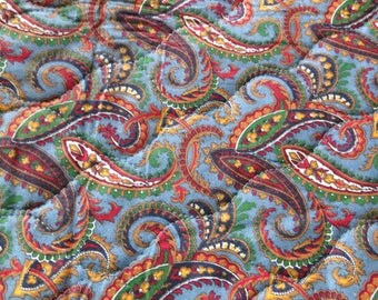 Double sided quilted fabric | Etsy