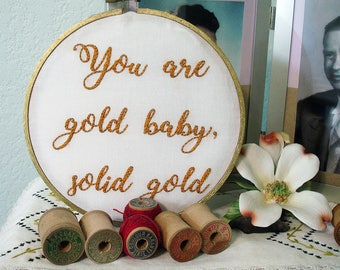 Hand Embroidered Signature Of Loved One Signature Embroidery