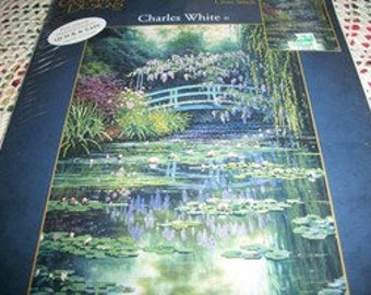 Monet cross stitch | Etsy