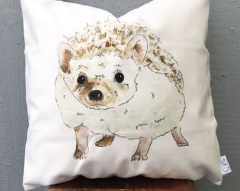 Watercolor Cactus Hedgehog PNGJPG