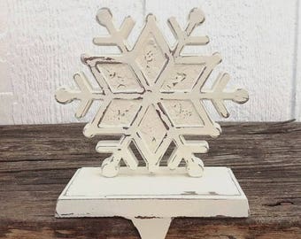 Snowflake stocking | Etsy