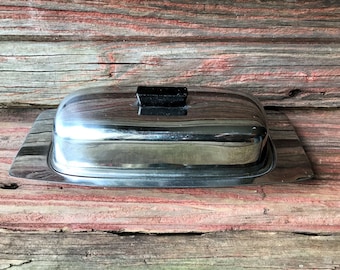 Metal butter dish | Etsy