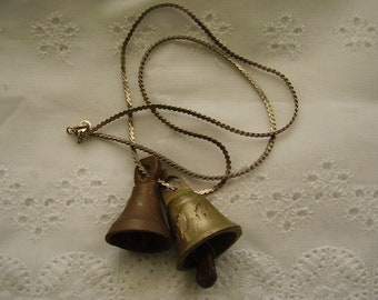 Bell necklace | Etsy