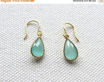 Green teardrop | Etsy