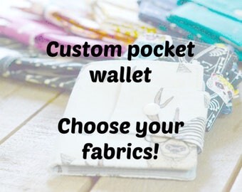 Fabric wallet | Etsy