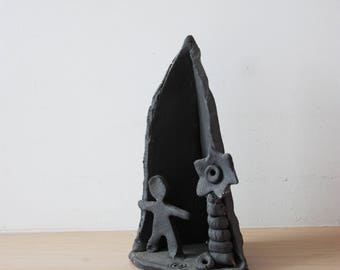 Primitive pottery | Etsy