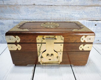 Asian jewelry box | Etsy