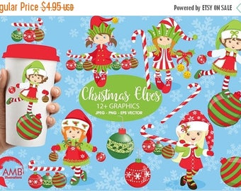 Elf clipart | Etsy