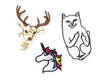 Cartoon patches | Etsy