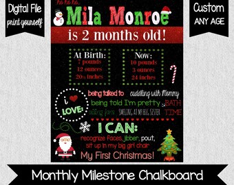 1 month old sign | Etsy