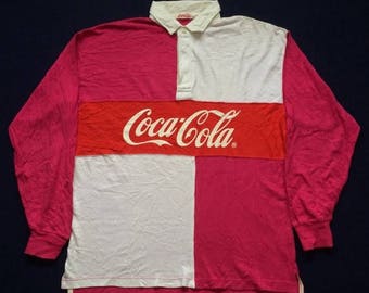 Coca cola rugby | Etsy
