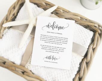 Welcome letter | Etsy