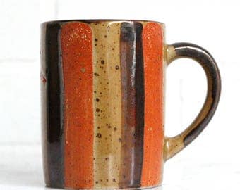 Stoneware coffee mug | Etsy