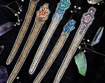 Witch bookmark | Etsy