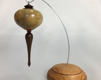 Wood turned ornament | Etsy