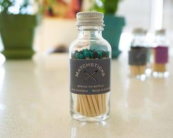 Jar of matches | Etsy