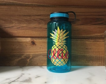 Glitter water bottle | Etsy