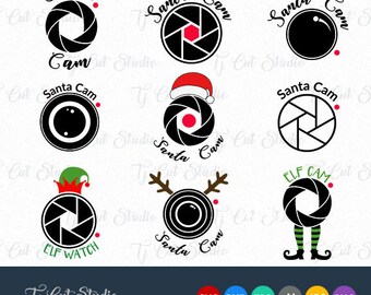 Santa cam svg | Etsy