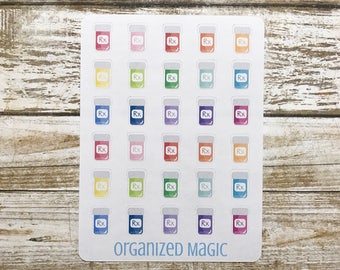 Pharmacy stickers | Etsy