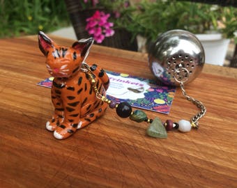 Cat tea infuser | Etsy