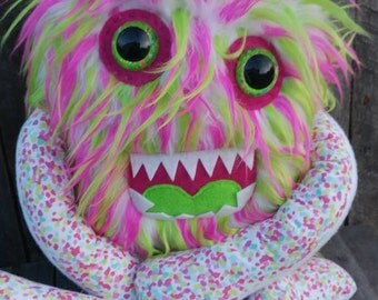 Stuffed monster | Etsy